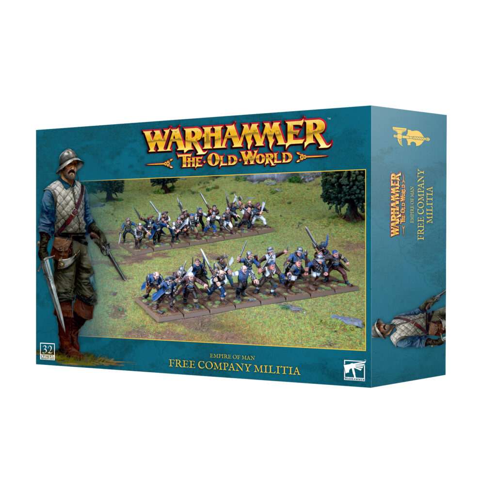 EMPIRE OF MAN: FREE COMPANY MILITIA - Kingdom WarGames Madrid